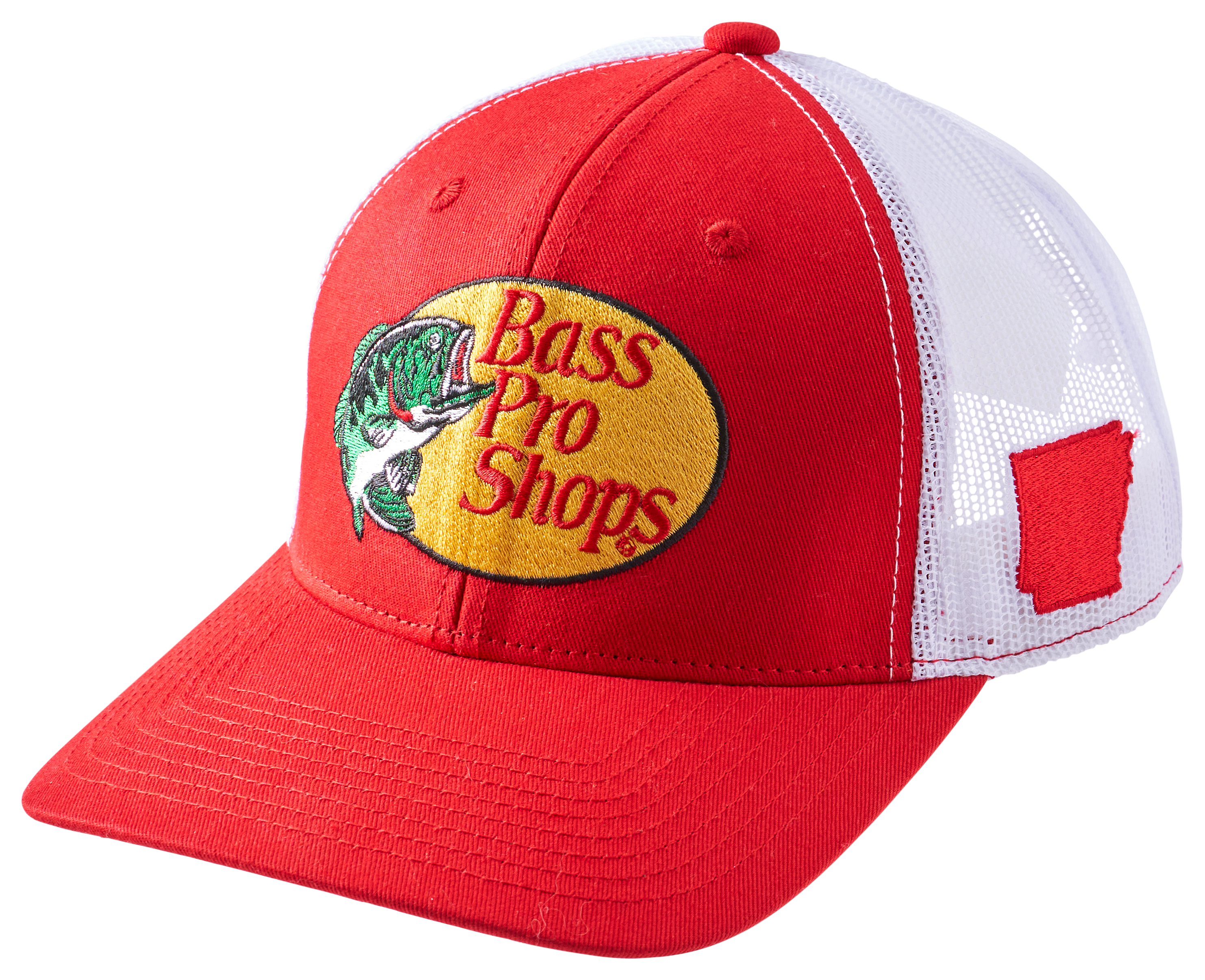 Bass Pro Shops Woodcut Logo and Arkansas Patch Snapback Cap | Bass Pro ...